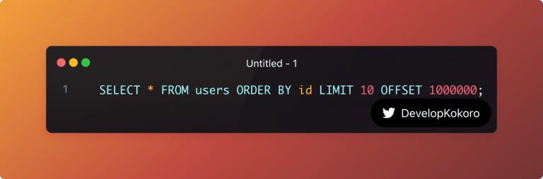 Understanding The Limits Of Limit And Offset For Large Datasets Thnk