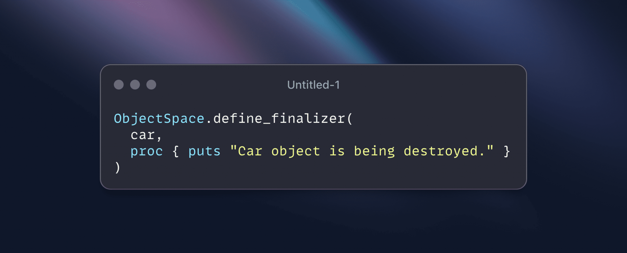 Behind the Scenes of Ruby Objects lifecycle - Th?nk And Grow
